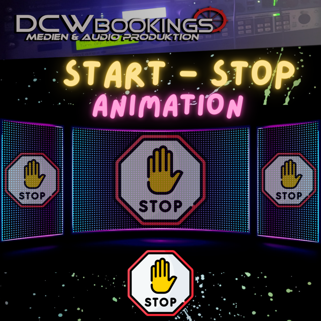 Start Stop Animation 4 - DCW Bookings