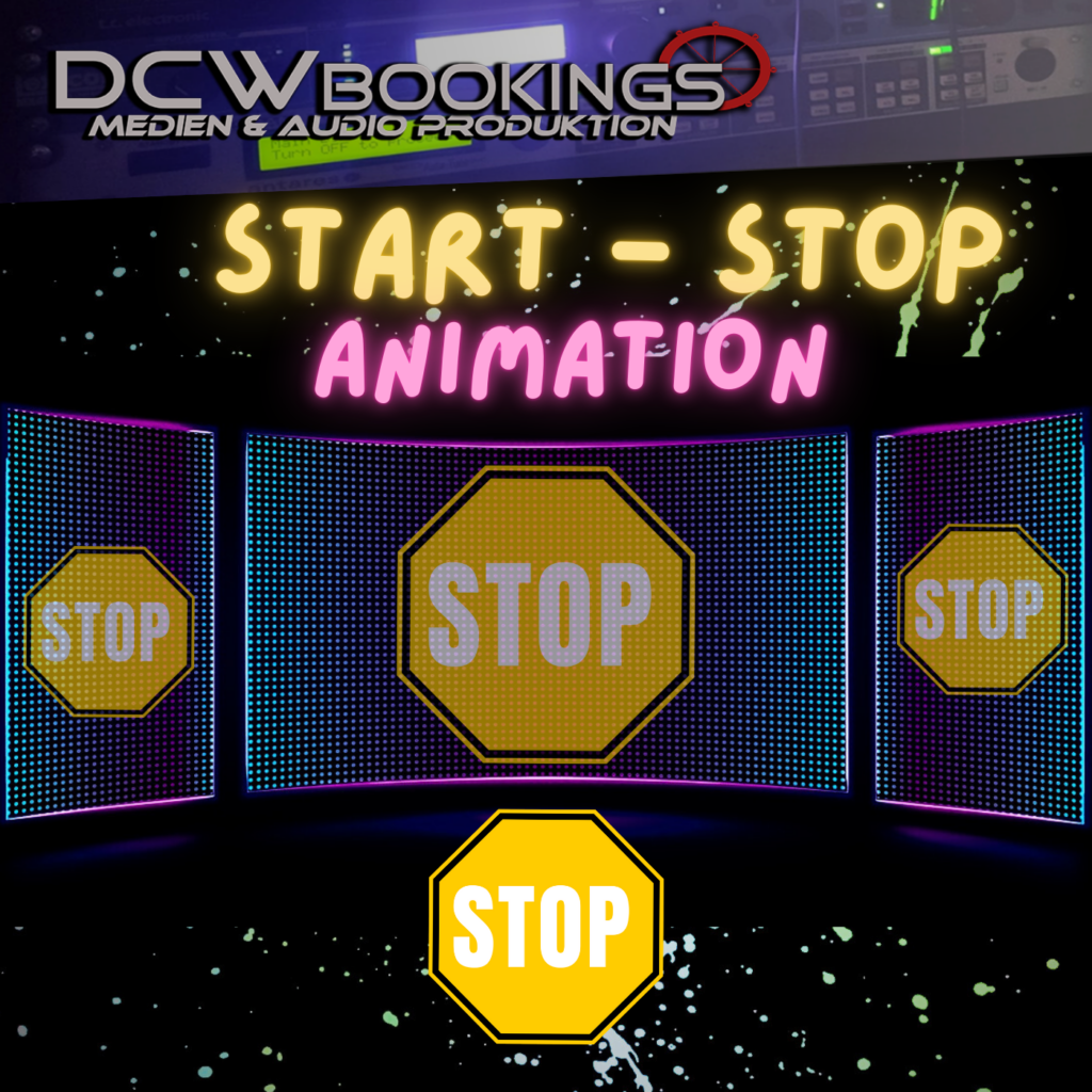 Start Stop Animation 14 - DCW Bookings