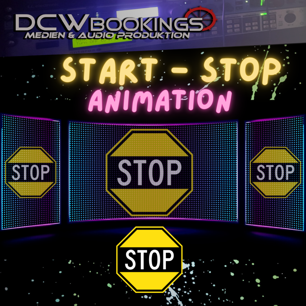 Start Stop Animation 9 - DCW Bookings