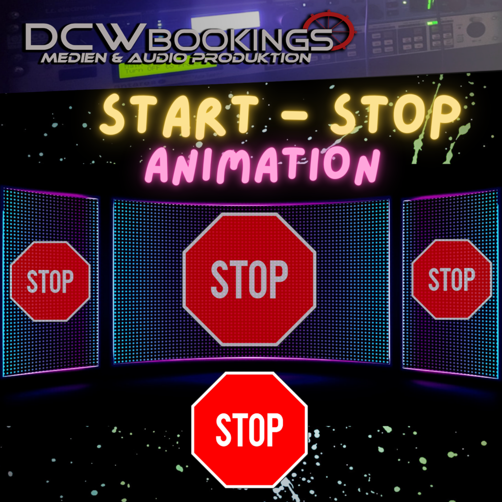 Start Stop Animation 10 - DCW Bookings